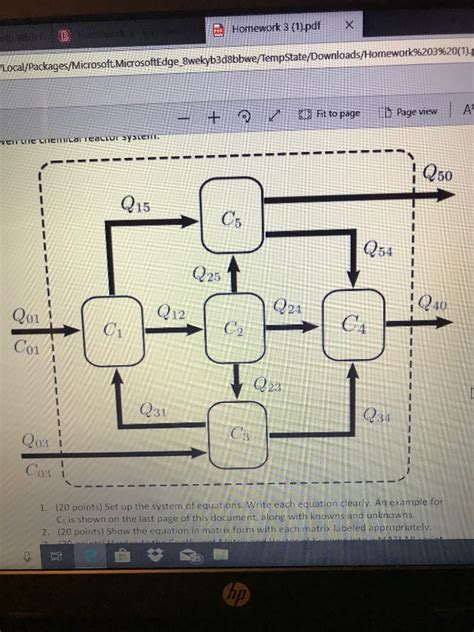 Points Set Up The System Of Chegg