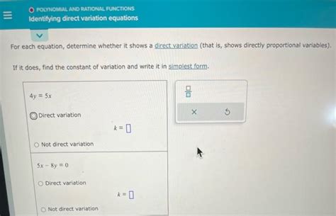 Solved Suppose That Y Varies Inversely With X And Y3 When