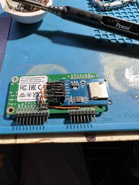Since The Wifi Board Does Not Have Access To The Microsd Of The Fz I