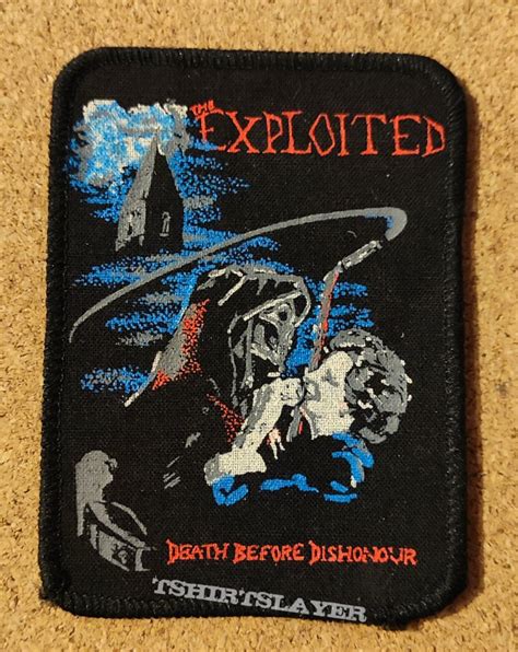 the exploited the exploited patch death before dishonour patch