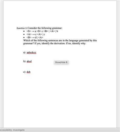 Solved Question 3 Consider The Following
