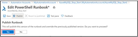 Auto Stop And Start Your Azure Database For Mysql Single Server Using Powershell Runbook Dr
