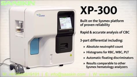 Haematology Analyzer Fully Automatic Sysmex Part Xp Differential 127872