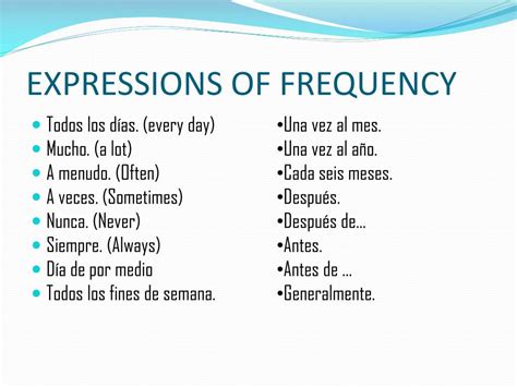 PPT EXPRESSIONS OF FREQUENCY PowerPoint Presentation Free Download ID 6955289