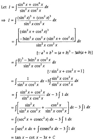 Important Questions For Cbse Class 12 Maths Types Of Integrals Class 12 Maths Math Methods Math