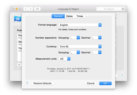 Csv How Can You Change Mac Excel 2011 To Separate Using Commas Not Semicolons Super User