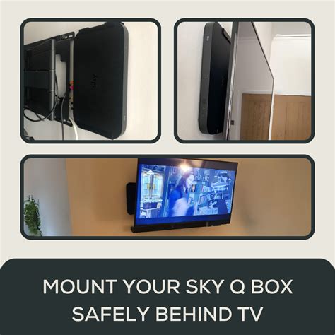 Sky Box Wall Mount Dynas Bracket For Sky Q Box Dynas Ltd