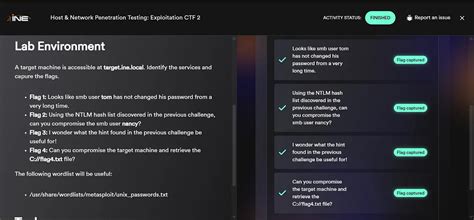 Host And Network Penetration Testing System Host Based Attacks Ctf 1