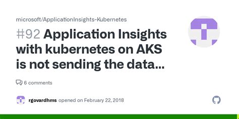 Application Insights With Kubernetes On Aks Is Not Sending The Data To