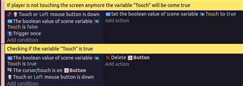 Double Touch Problem How Do I Gdevelop Forum
