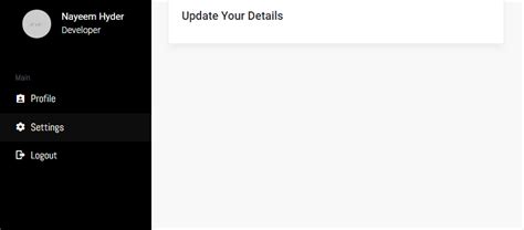 Laravel Solution Custom Login Updating Details In Laravel 54