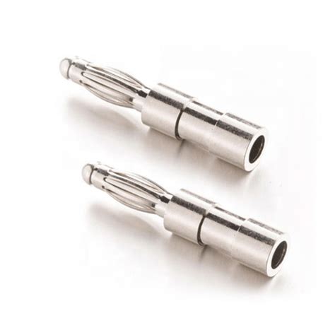 Custom Banana Plug Socket For Speaker Cable Assemblies Custom Banana Plug And Banana Connector