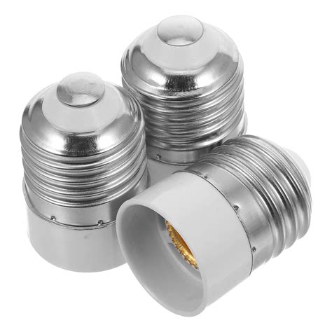 Ysnoowe E27 To E14 Light Bulb Socket Converter 3pcs