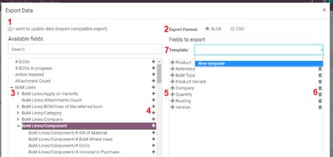 Export And Import Data — Odoo 140 Documentation