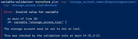 Performing Terraform Variables Validation With Azure Examples Jeff Brown Tech