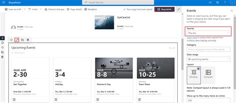 Sharepoint Online Events Web Part Enjoy Sharepoint