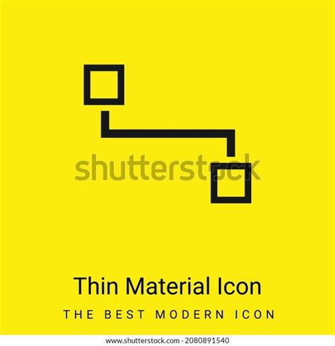 block schemes two squares outlines minimal stock vector royalty free