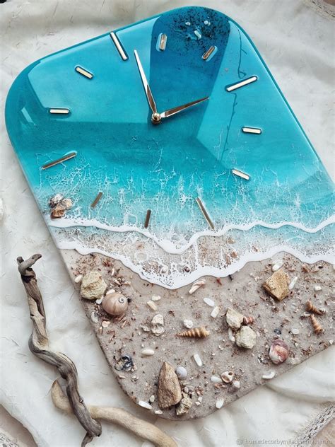 Часы классические Морской каскад в интернет магазине на Ярмарке Мастеров Часы классические