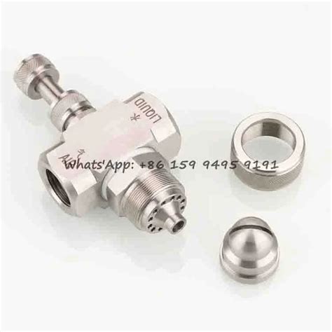304 Stainless Steel Compressed Air Atomizer High Quality Fine Liquid