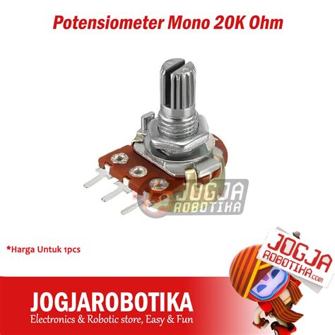 Jual Potensiometer Mono Potensio K Ohm Shopee Indonesia
