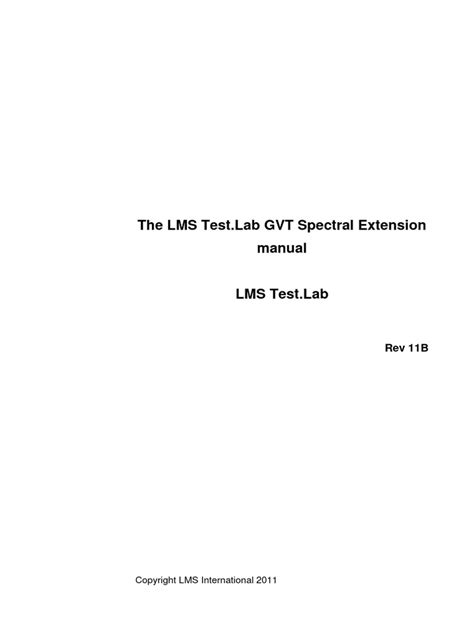 gvt spectral extension pdf spectral density window computing