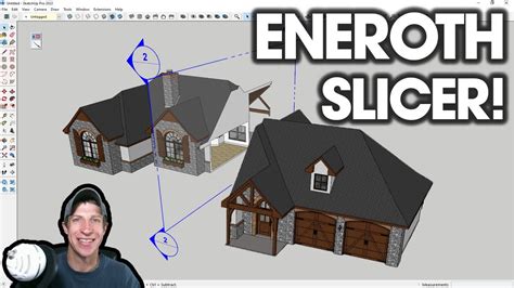 Easily SLICE Objects In SketchUp With Eneroth Slicer YouTube