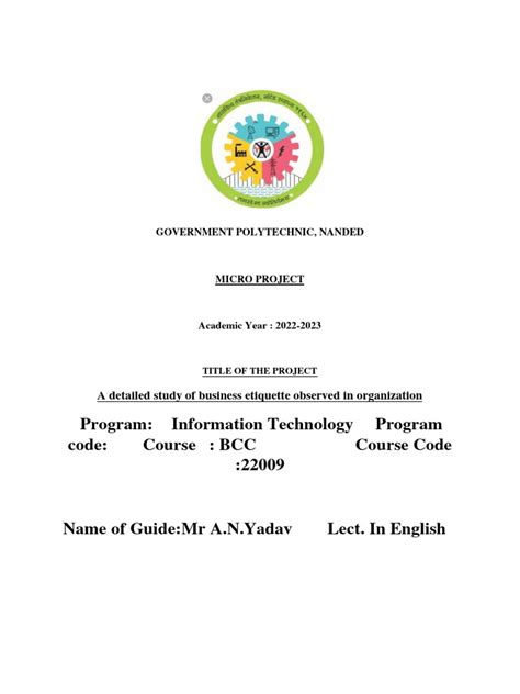 BCC Micro Project | PDF | Human Communication | Cognition