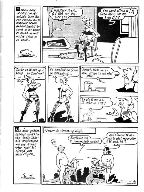 Post Glunderende Gluurder Jerom Lambik Schanulleke Sidonia Suske Suske En Wiske Wiske