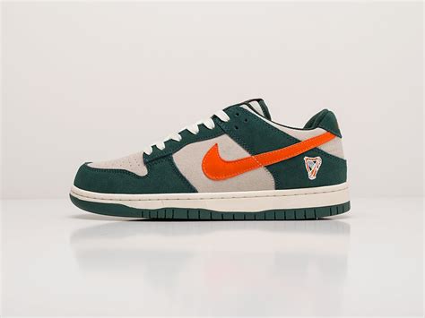 Купить Кроссовки Nike SB Dunk Low цвет Зеленый купить по цене 5290 ...