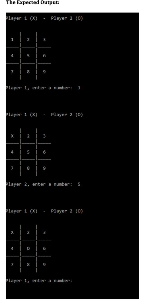 Solved 03 Xo Game 35 Points Write A Program That Plays