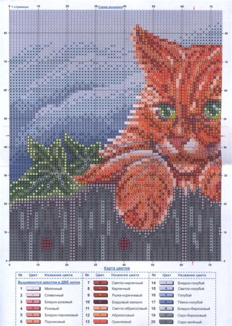 Фото 2 5 58savinkina Cross Stitch Art Cat Cross Stitch Pattern Wedding