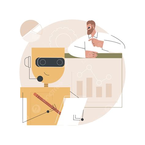 Robotic Process Automation Abstract Concept Vector Illustration
