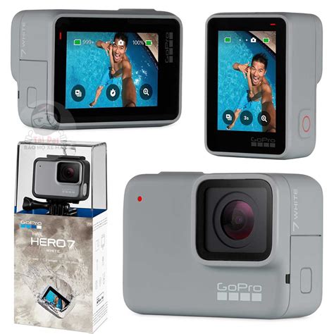 Gopro Hero 7 White 10mp 1080p 60 Fps พร้อมกันสั่นวีดีโอ ประกันศูนย์