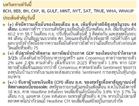 วิเคราะห์แนวโน้มตลาด บล กรุงศรี Fed ส่งสัญญาณขึ้นดอกเบี้ย
