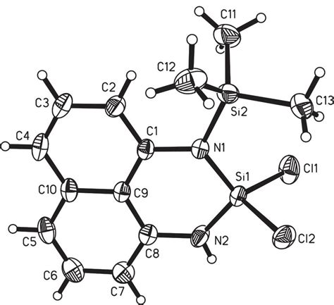 Molecular Structure Of 5d Tms Including Numbering Scheme The Thermal Download Scientific