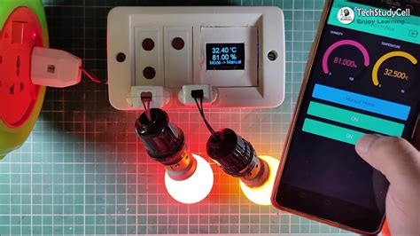 Home Automation With Nodemcu Touch Sensor Ldr Temperature Control Relay