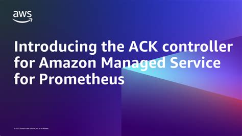introducing the ack controller for amazon managed service for