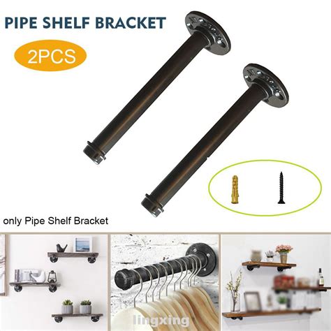 อุปกรณ์ชั้นวางของติดผนังห้องน้ํา Diy สไตล์วินเทจ 2 ชิ้น Lingxing Th Thaipick