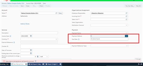 SAP ByD How To Choose Payment Method For Customer SAP Community