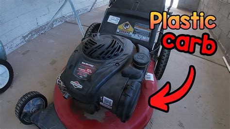 Replacing A Briggs And Stratton Carburetor With Honda Briggs