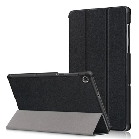 Dteck Slim Fit Case For Lenovo Tab M Plus Lightweight Slim Shell Tri Fold Stand Cover With