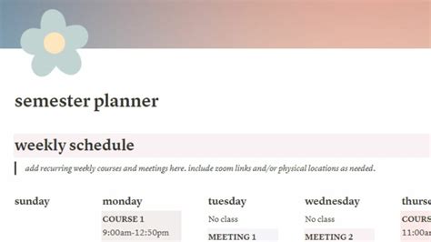 10 Best Notion Class Schedule Templates 2025 Free And Paid