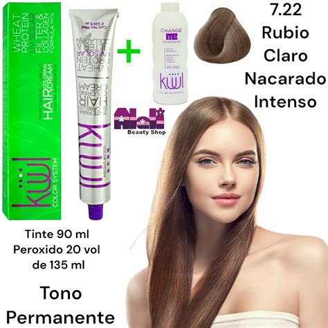 Tinte 722 Rubio Nacarado Intenso Kuul Aleli Beauty Shop