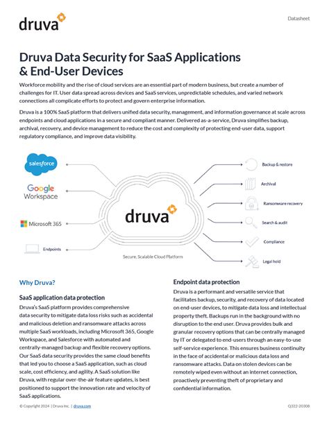 druva data security for a mobile workforce druva