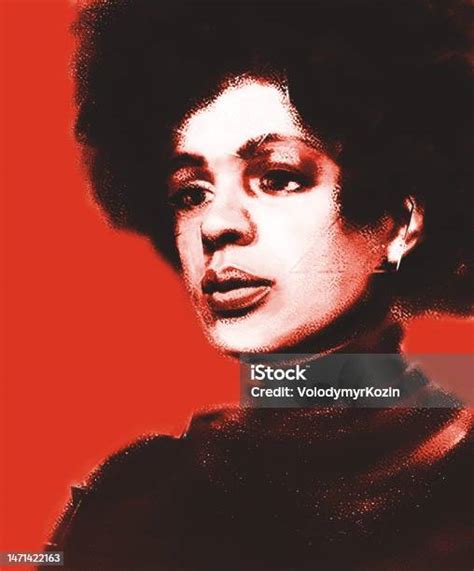 복고풍 스타일의 두꺼운 검은 머리를 가진 흑인 여성의 초상화 흑인 민족에 대한 스톡 벡터 아트 및 기타 이미지 흑인 민족 아프리카 민족 패션모델 Istock