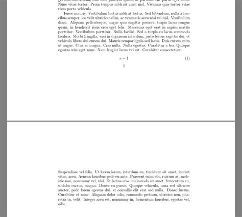 Page Breaking Allow Pagebreak Before Equations TeX LaTeX Stack Exchange