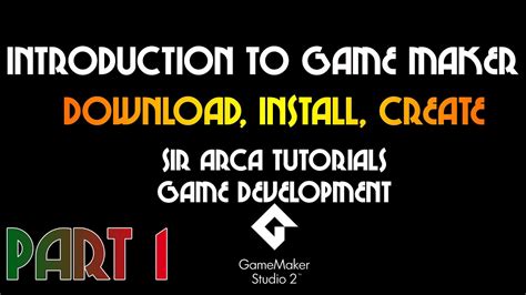 GAME DEVELOPMENT INTRODUCTION TO GAME MAKER STUDIO PART YouTube