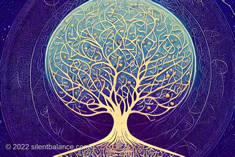 Muslim Tree Of Life Symbol Of Immortality And Long Life In Islam Silent Balance
