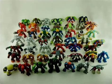 50pcs/lot different kinds of gormiti action figure toys 7 9cm, boys ...