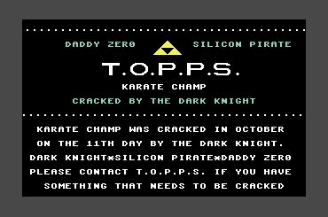 CSDb T O P P S Intro By The Organized Professional Pirating Service 1985